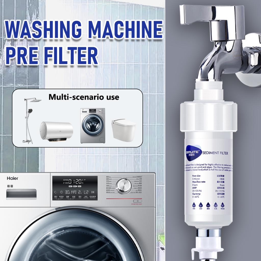 Tap Water Purifier Pp Cotton Filter For Washing Machine Sediment ...