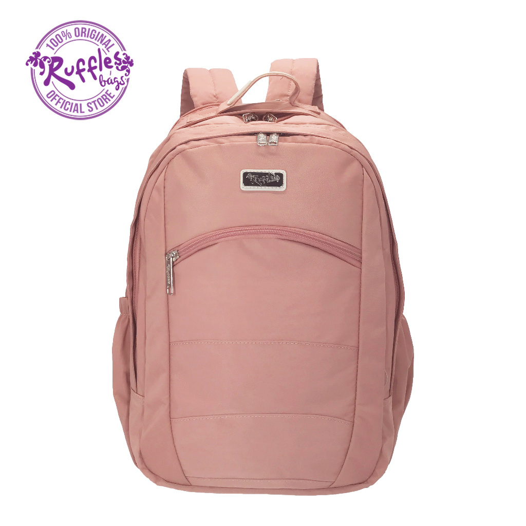 Ruffles Bag Jillian Backpack 17.5-Inch (Old Rose, Olive Green, Black ...