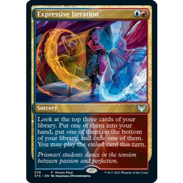 Expressive Iteration - Promo Pack: Strixhaven (PPSTX) TDB | Shopee ...