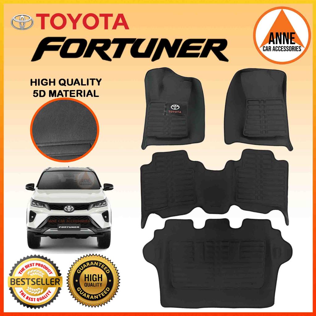 Toyota Fortuner 2016 2017 2018 2019 2020 2021 2022 2023 2024 5dBlack ...