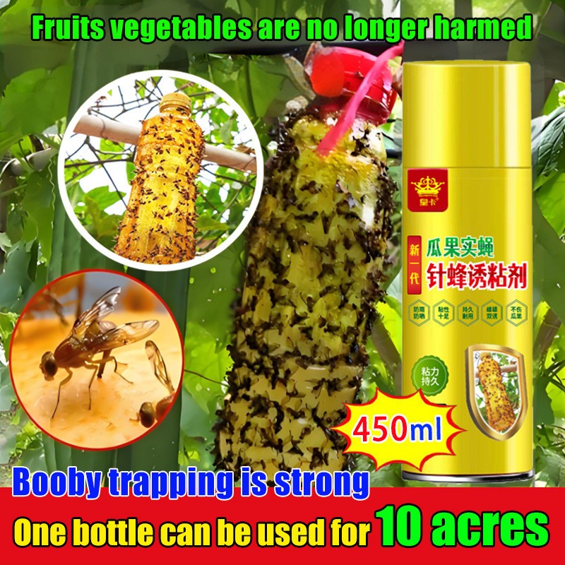 450 ML insect trap spray adhesive supernet insect trap spray fruit fly ...