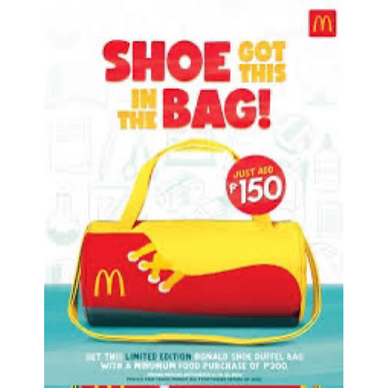 Ronald Shoe Duffle Bag | Shopee Philippines
