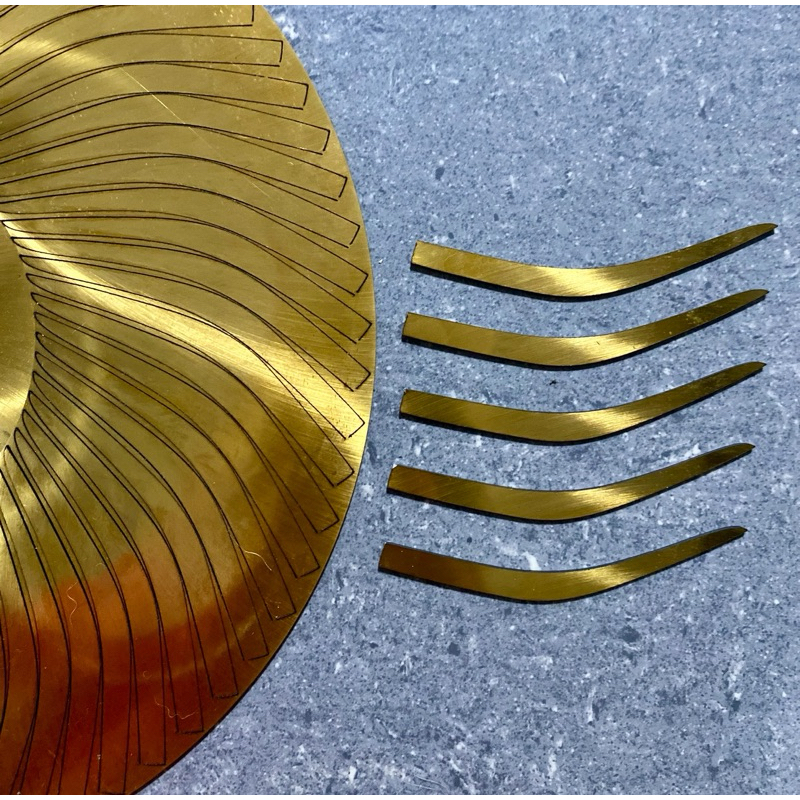 Precut Tari Blade DM05 Gold 2.0mm | Shopee Philippines