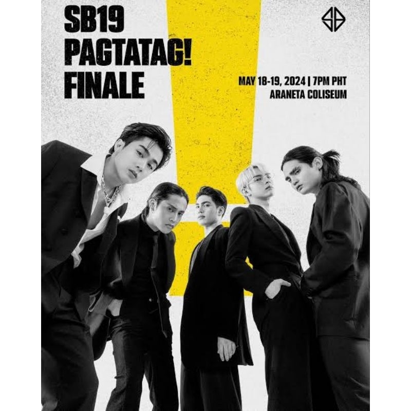 SB19 PAGTATAG FINALE SEALED POSTER LIMITED EDITION SB19 OFFICIAL MERCH | Shopee Philippines
