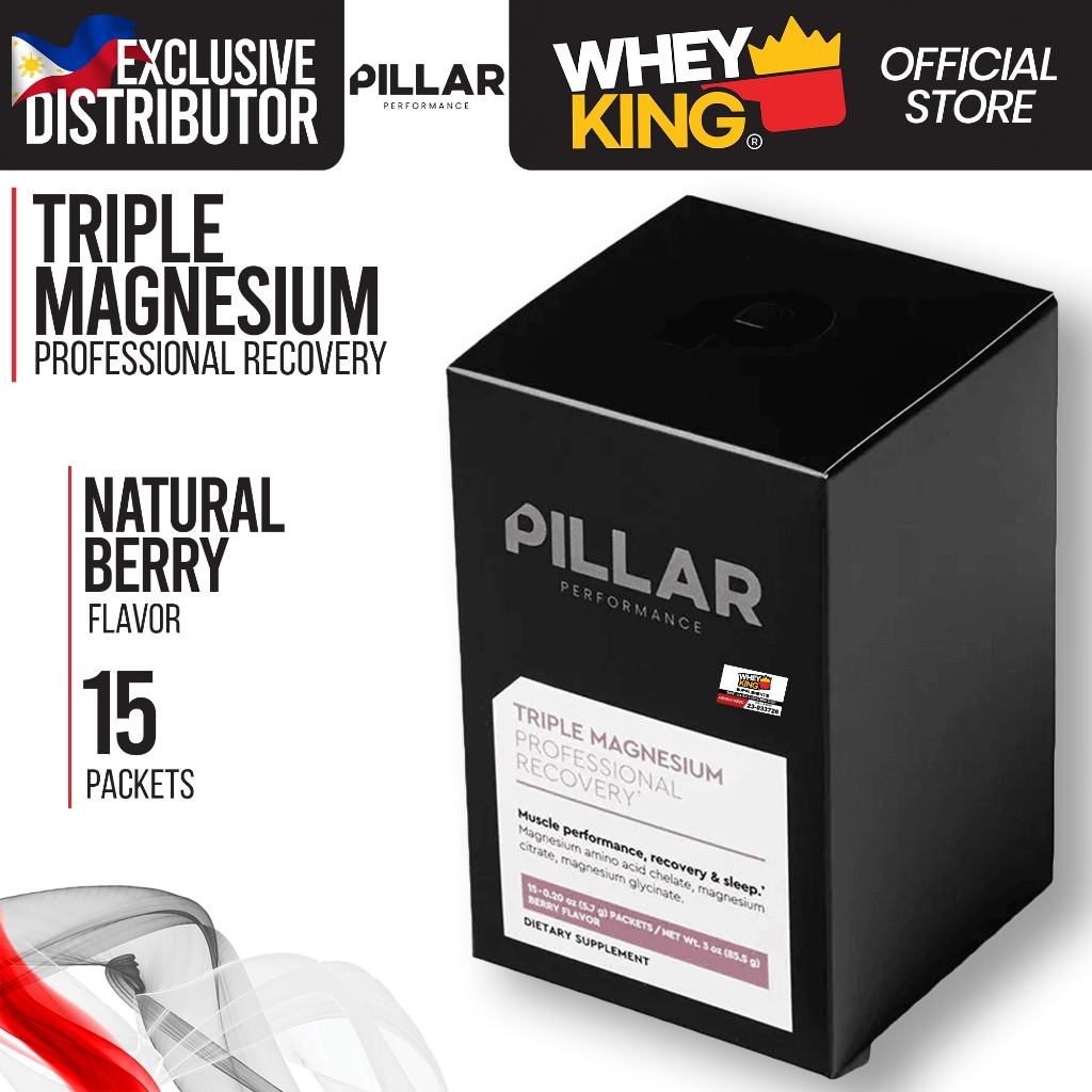 Pillar Performance Triple Magnesium (Box of 15) Support Recovery ...