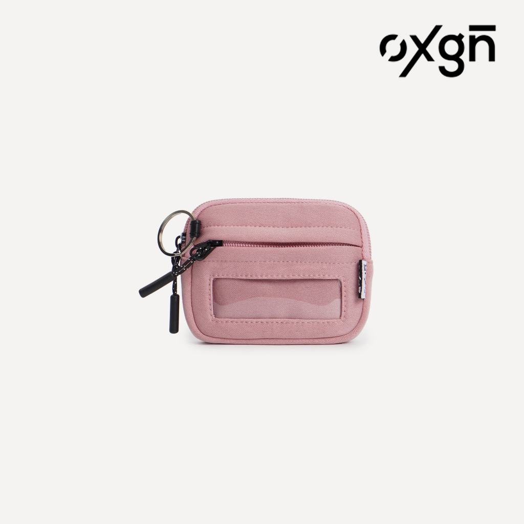 OXGN Coin Purse with ID slot For Men And Women (Blush/Cream) | Shopee ...