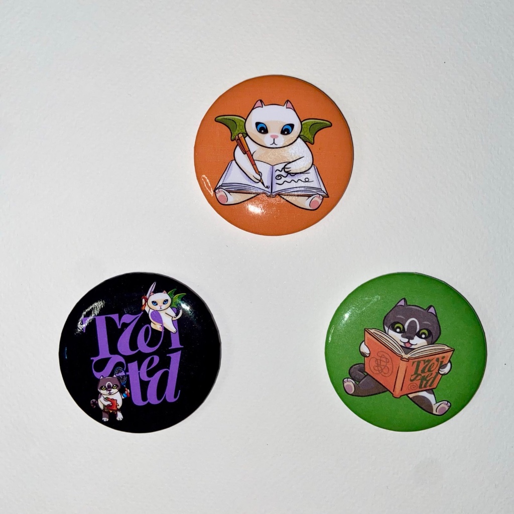 Twisted Button Pins (3 designs) | Shopee Philippines