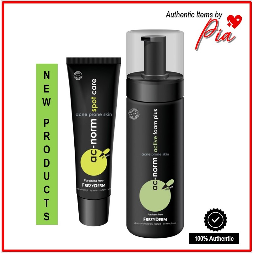 Frezyderm AC-Norm Spot Care Cream 15mL | Foam Wash Expiry July 2025 ...