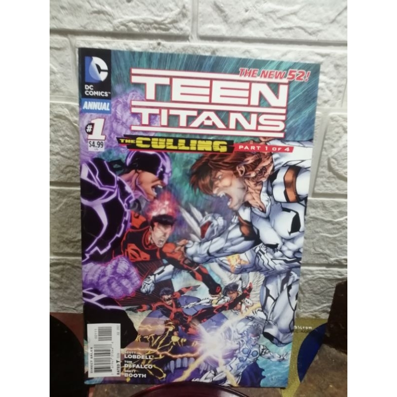 DC Comics THE NEW 52! TEEN TITANS THE CULLING ANNUAL No. 1 Featuring ...