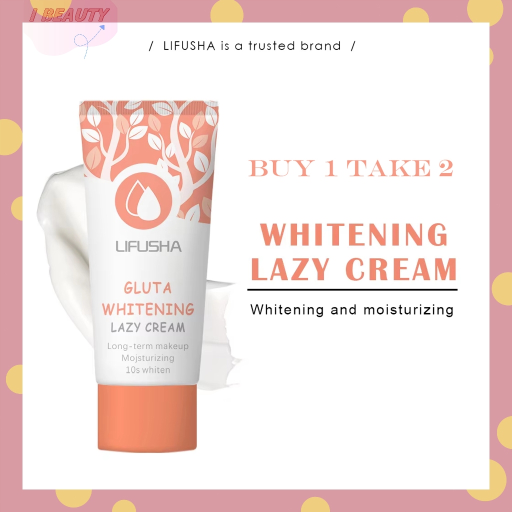 BUY 1 TAKE 2 Gluta Whitening Lazy Cream Whitening and moisturizing 30g ...