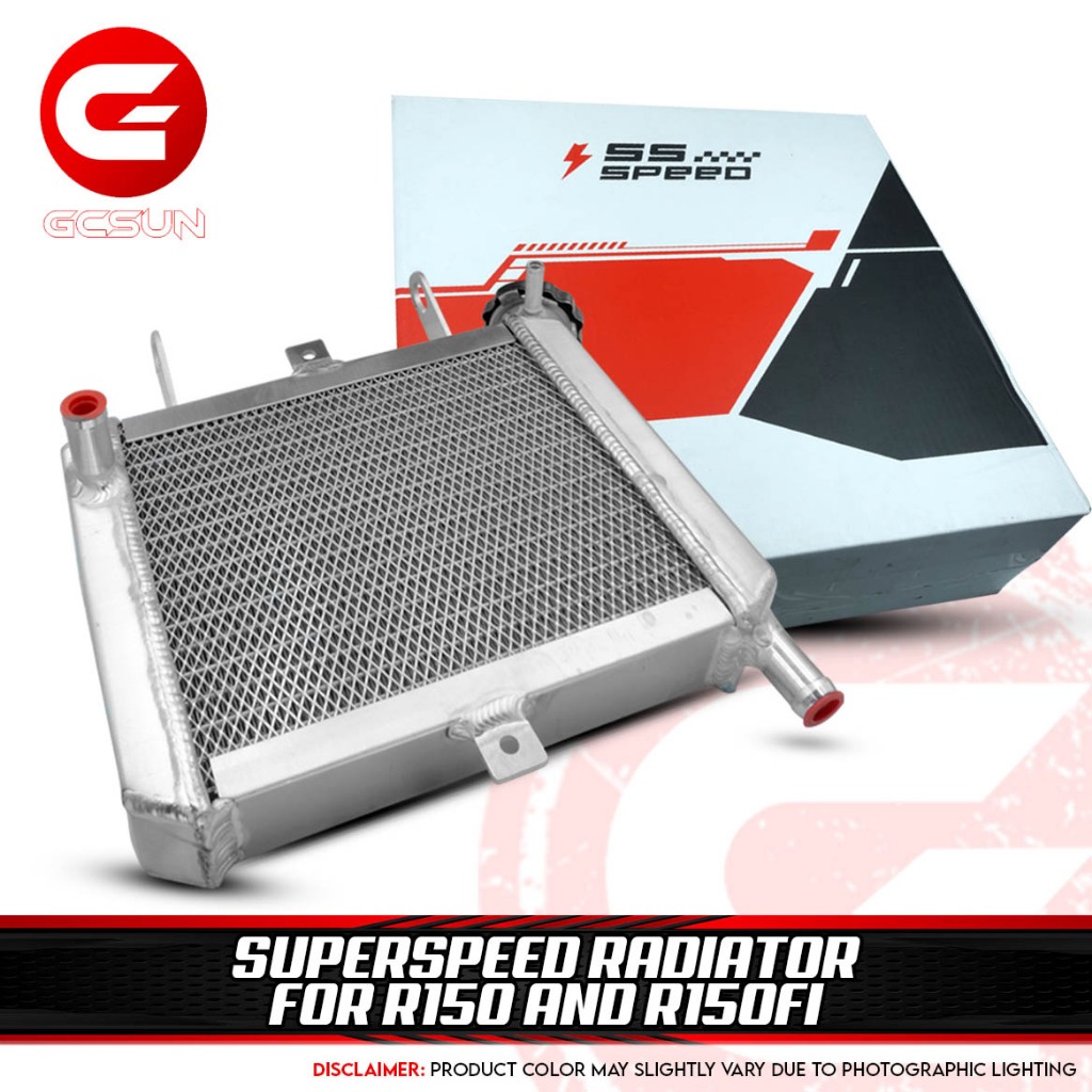 SUPERSPEED RADIATOR FOR RAIDER 150 AND RAIDER 150 FI - GCSUN MOTORCYCLE ...