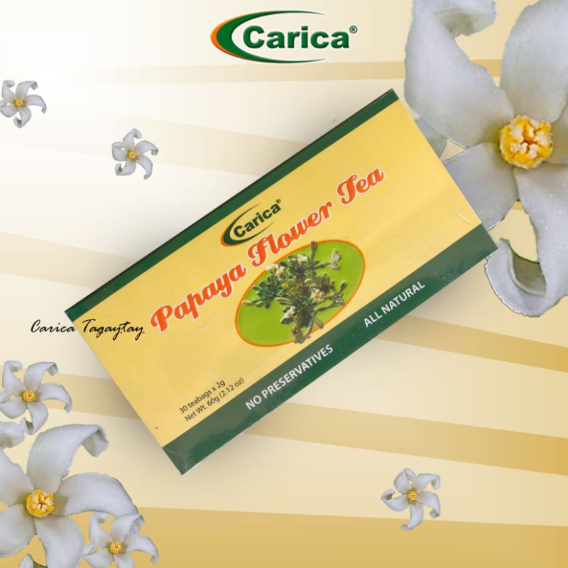 Carica Papaya Tea 60g (30 tea bags) | Shopee Philippines