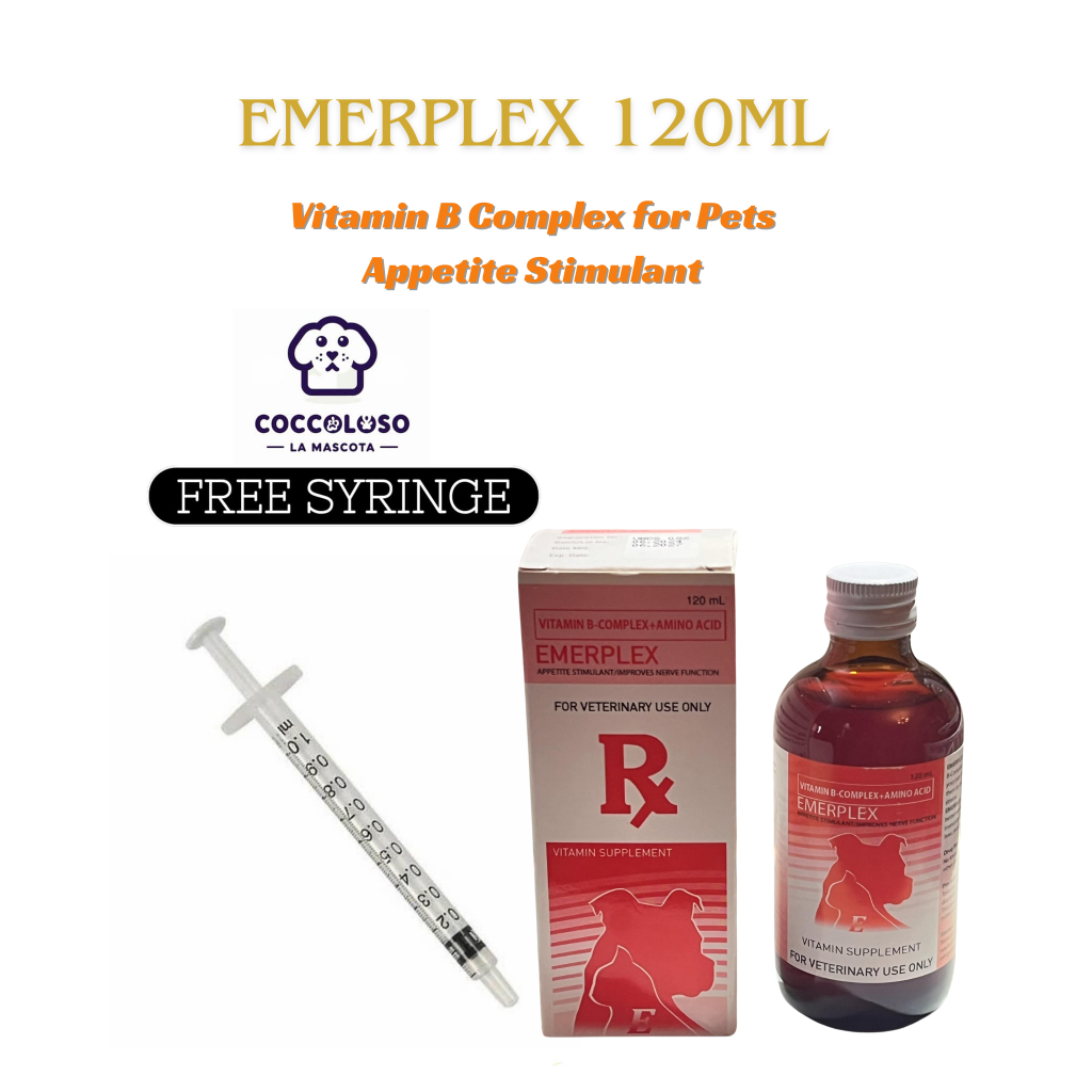 Emerplex Vitamin B- Complex + Amino Acid 120ml Syrup | Shopee Philippines