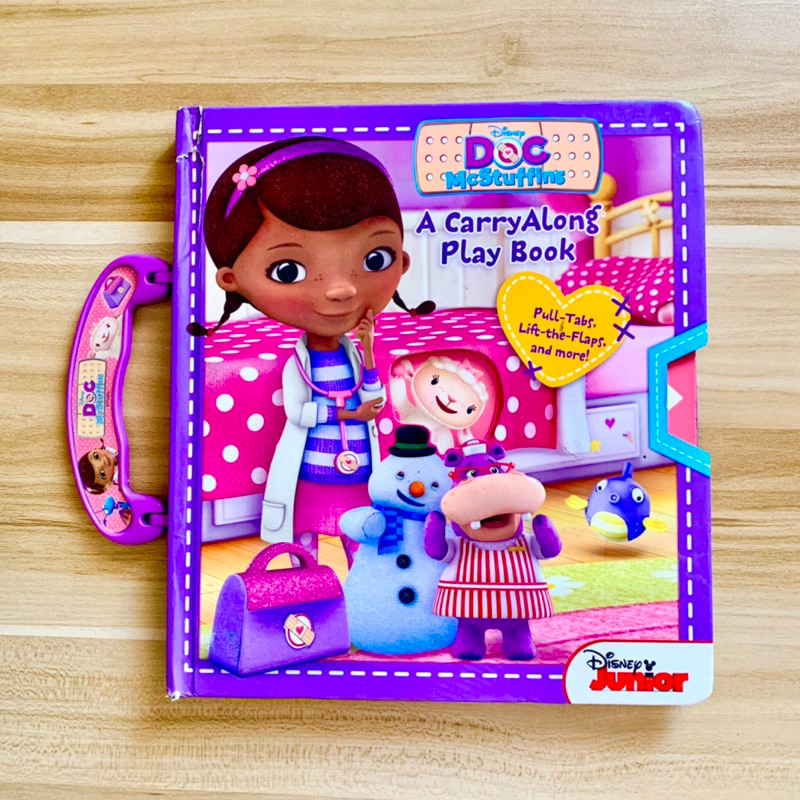 Disney Junior Doc McStuffins A Carry Along Play Book | Shopee Philippines