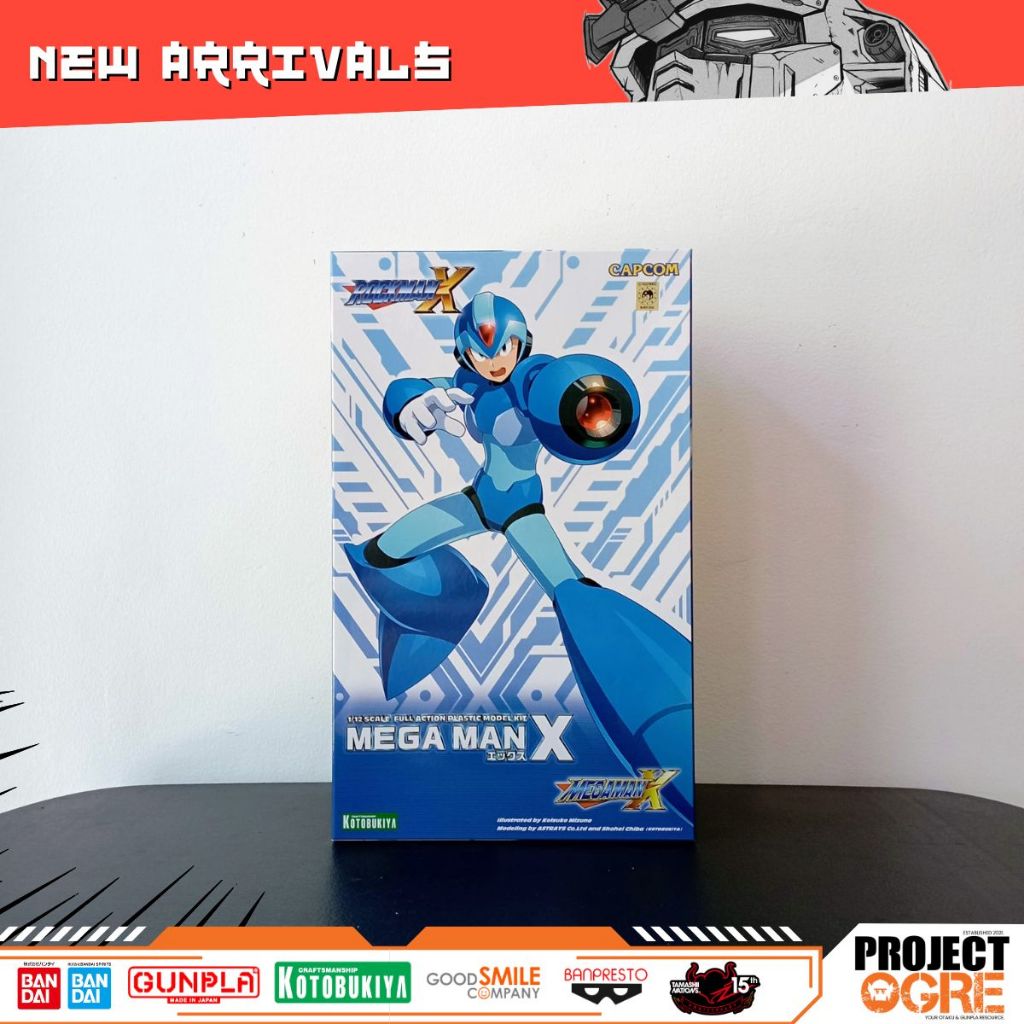 Mega Man X Mega Man 1/12 Scale Model Kit | Shopee Philippines