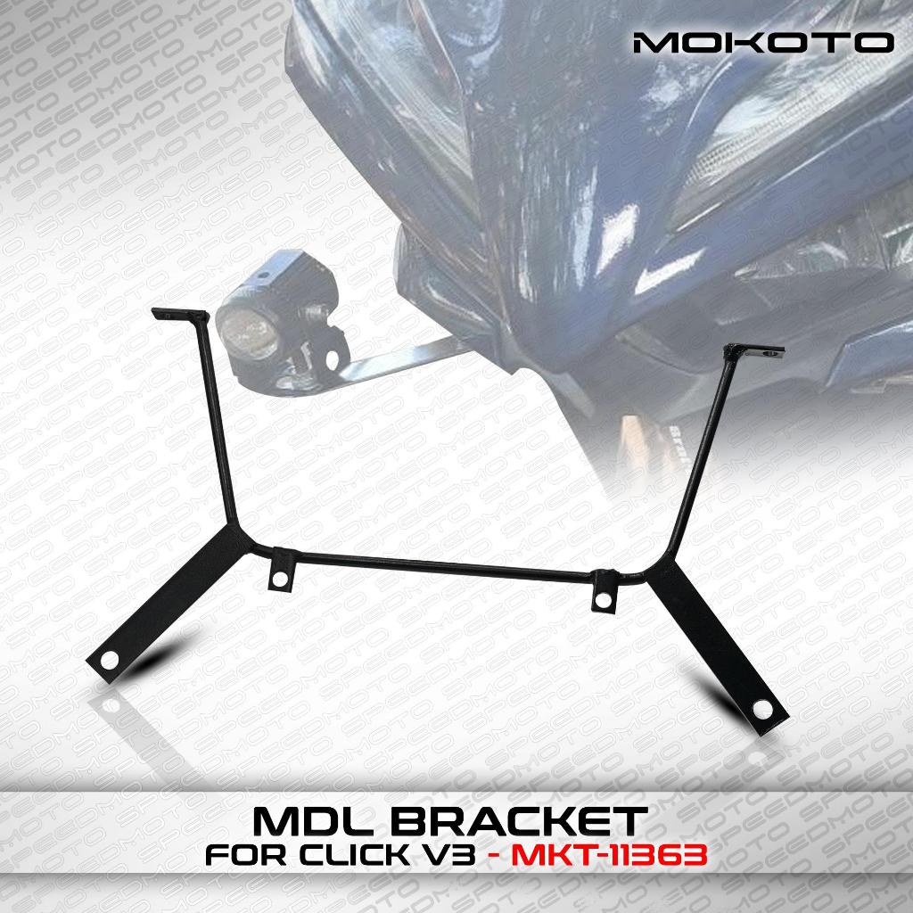 MOKOTO HONDA CLICK V3 LED BRACKET MKT-11363 MINI DRIVING LIGHT MOUNTING ...