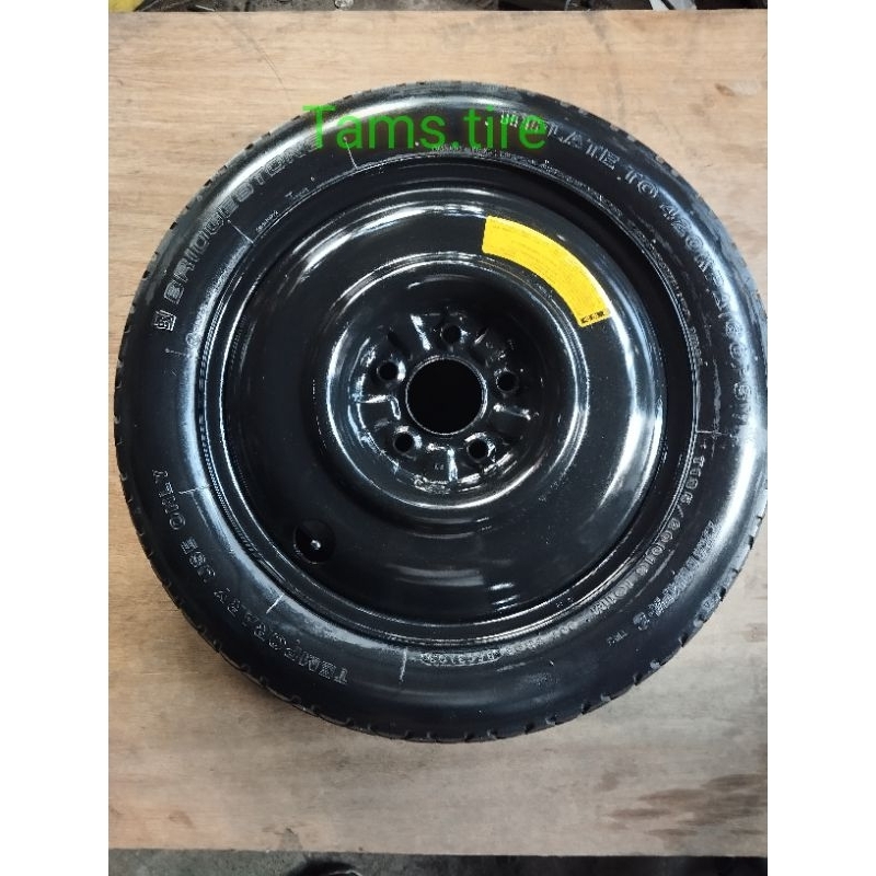 donut tire with rim size 135 80 16 5holes pcd 114 | Shopee Philippines