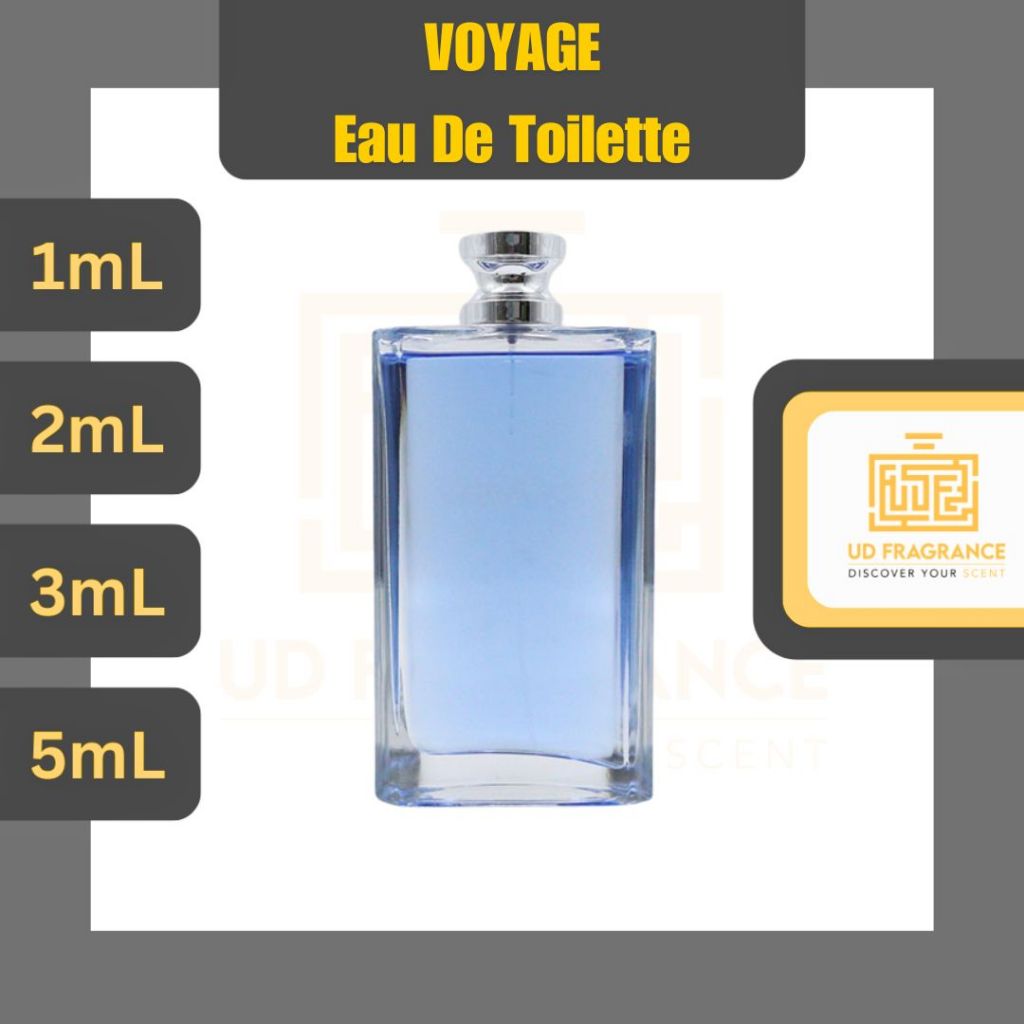 [DECANT] Voyage EDT for men (1ml,2ml,3ml or 5ml DECANT ONLY) | Shopee ...