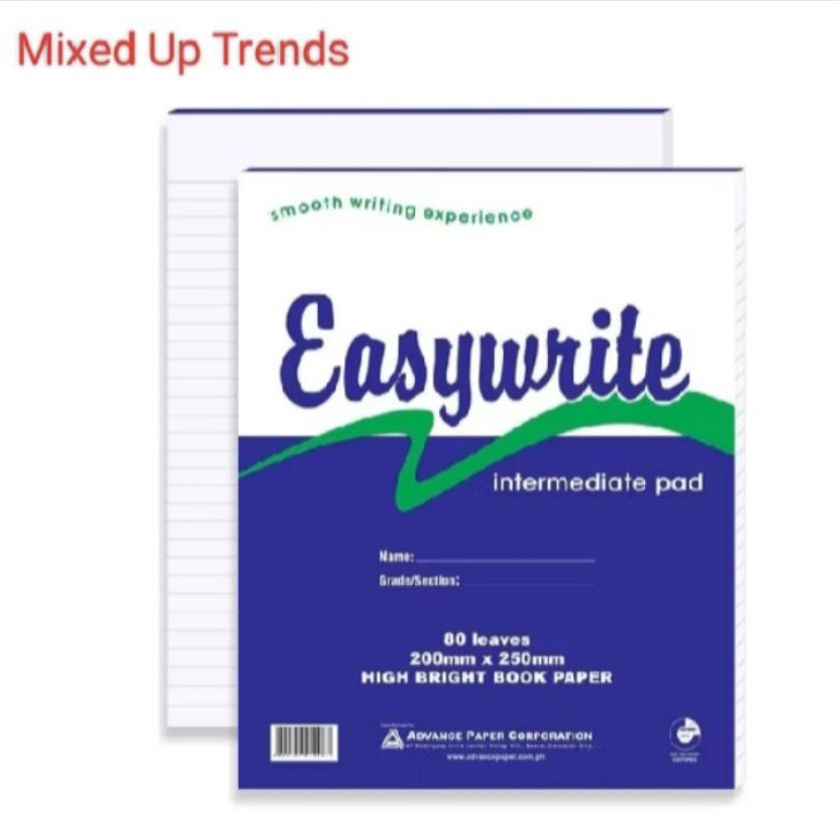 10 Pad Easywrite Intermediate Pad | Shopee Philippines