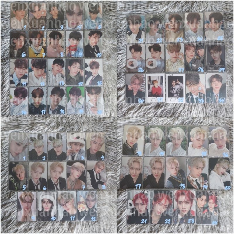 ZEROBASEONE Zhang Hao & Ricky Photocard - zb1 fancon lightstick ls jump ...