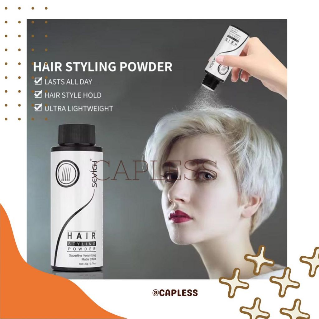 SEVICH Setting Fluffy Anti Sweat Styling Hair Powder 20g | Shopee Philippines