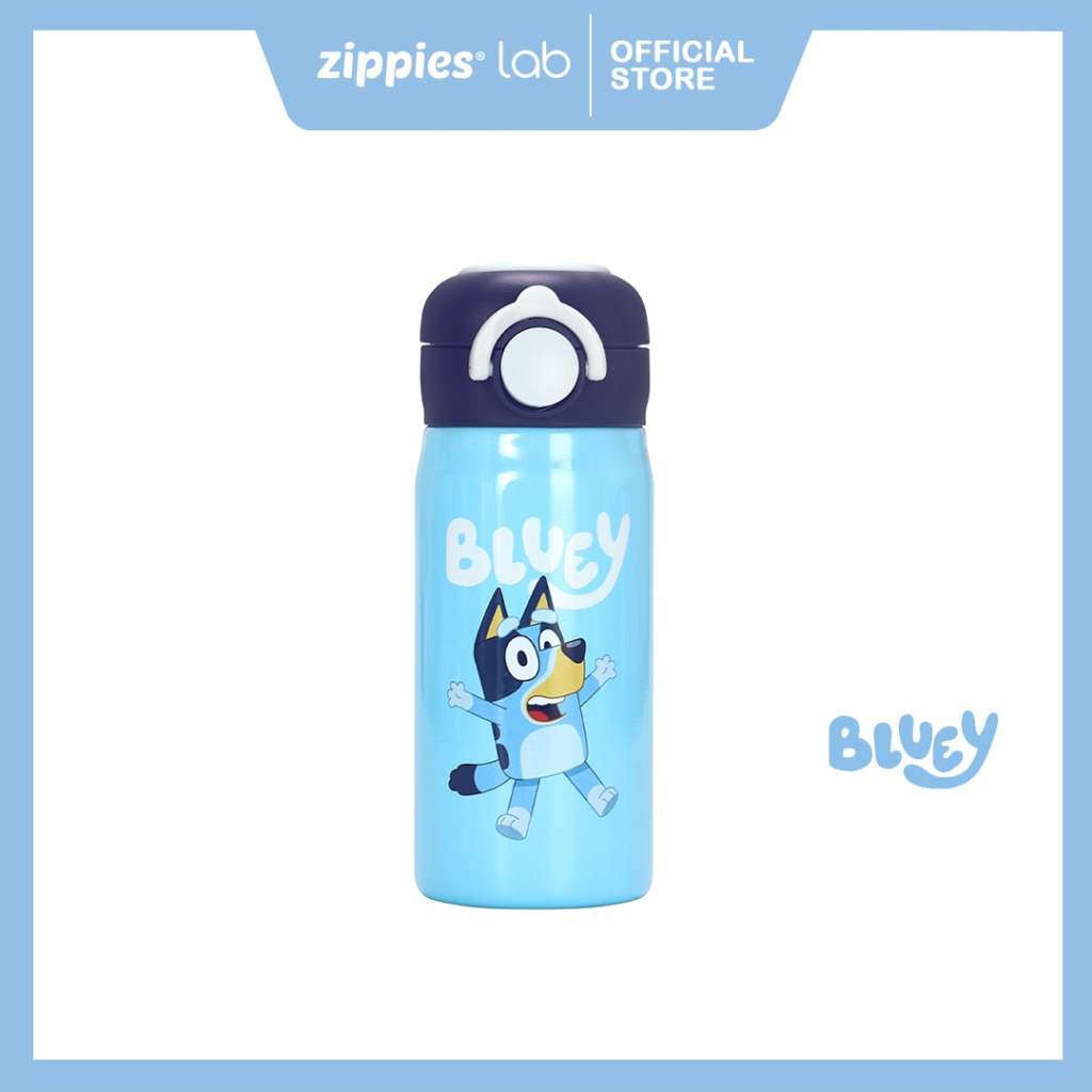Totsafe Bluey Kids Stainless Steel Insulated Sippy Bottle 350mL (2 ...