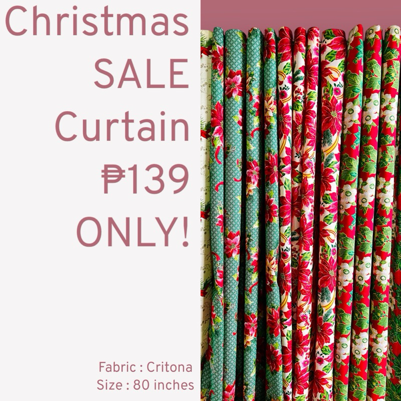 Sale Curtain Kurtina Affordable | Shopee Philippines