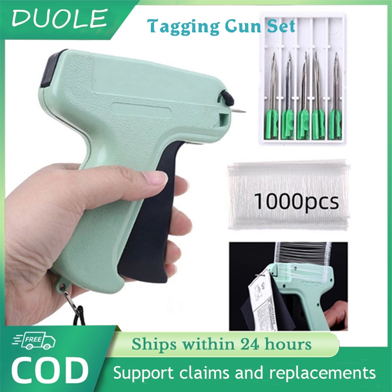 Price Tag Gun Set - Clothing Tagging Gun with 5 Needles & 1000 Barbs ...