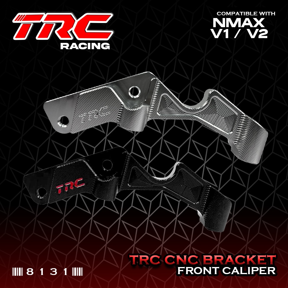 TRC Racing CNC 4 POT Radial Brake Caliper Bracket 230mm for NMAX V1/V2 ...