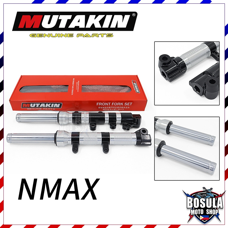 MUTAKIN Motor Sliver Front Shock NMAX V1 V2 420MM/440MM PLUS 1 (PNP) | Shopee Philippines