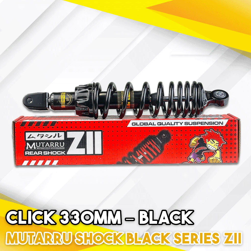 MUTARRU BLACK SERIES ZII SHOCK FOR CLICK/MIO | Shopee Philippines