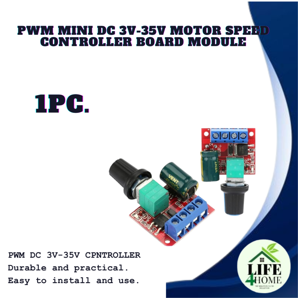 PWM MINI DC 3V-35V Motor Speed Controller Board Module DC Speed Control ...