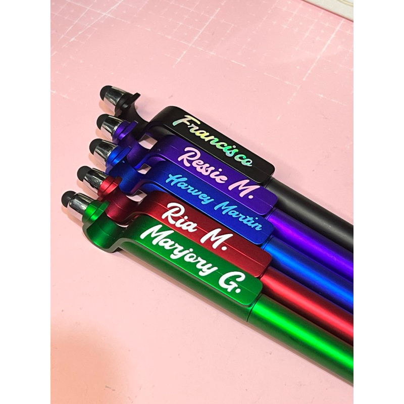 Personalized Pen With Decal Vinyl Name 3-in-1 Multifunctional Pen ...
