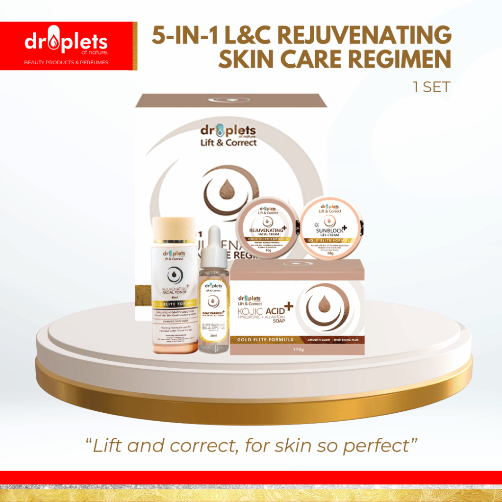 Droplets Lift & Correct 5-in-1 Rejuvenating Skin Care Regimen with ...