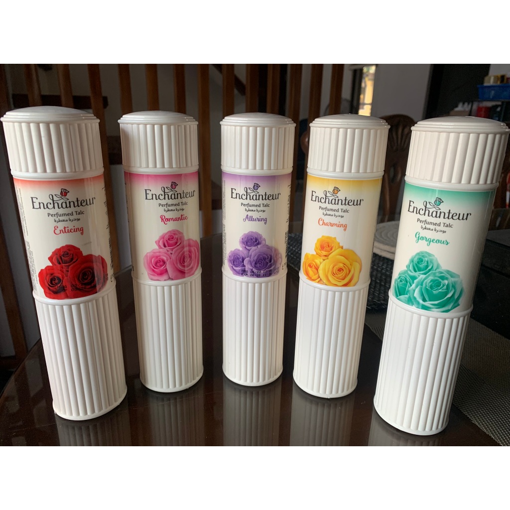 Enchanteur Perfumed Talc (250g) Imported from Dubai, UAE! | Shopee ...