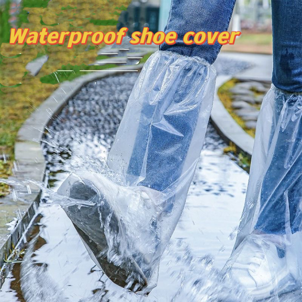 Waterproof shoe cover and Anti-Slip Disposable Rain Shoe Cover ...