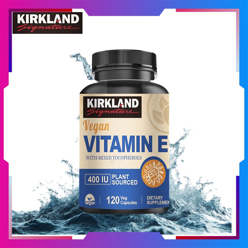 Natural Vitamin E Capsule with Mixed Tocopherols Supports Immune System ...
