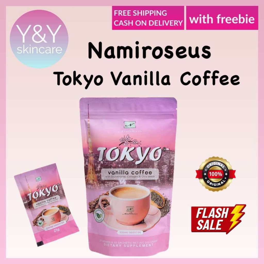 NAMIROSEUS Tokyo Vanilla Coffee Original New Packaging | Shopee Philippines