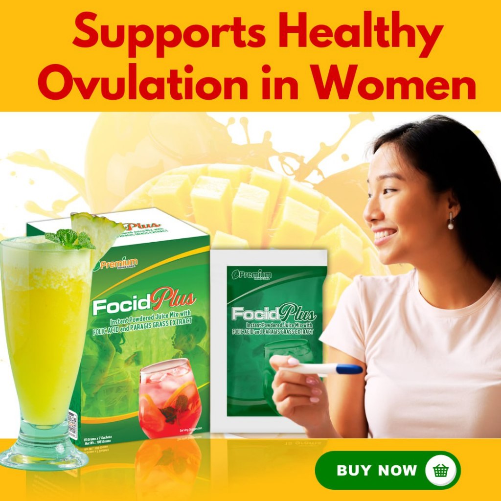 Original Focid Plus: 100% Folic Acid with Paragis for Pregnancy, PCOS ...