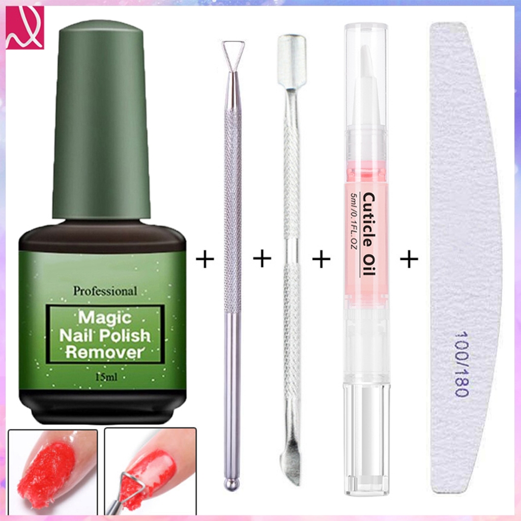 Nailite Nail Gel Remover Function Set Soak Off UV LED Cleaner Degreaser ...
