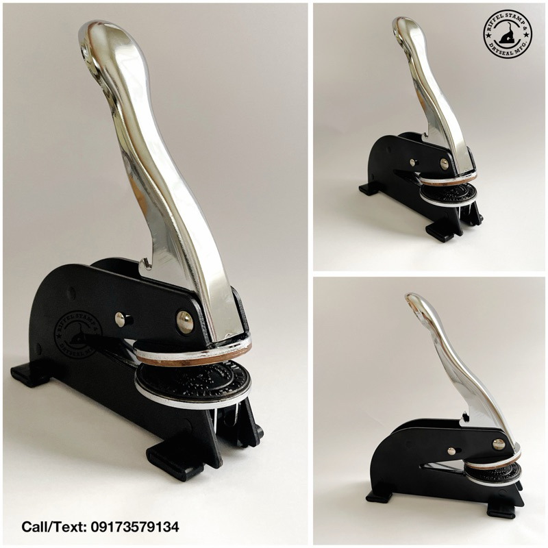 BLACK Embosser/Dryseal (MANUAL OR MACHINE ENGRAVE) | Shopee Philippines