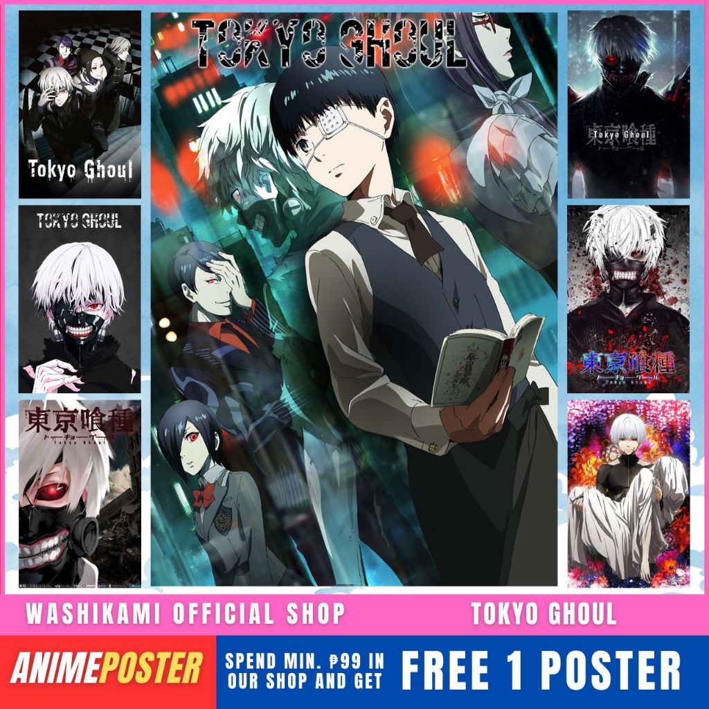 Tokyo Ghoul : Anime Poster / Sticker A4 Poster | Shopee Philippines