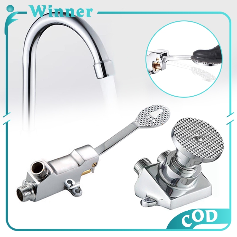 Kitchen Foot Pedal Control Switch Pedal Faucet Switch Valves Single ...