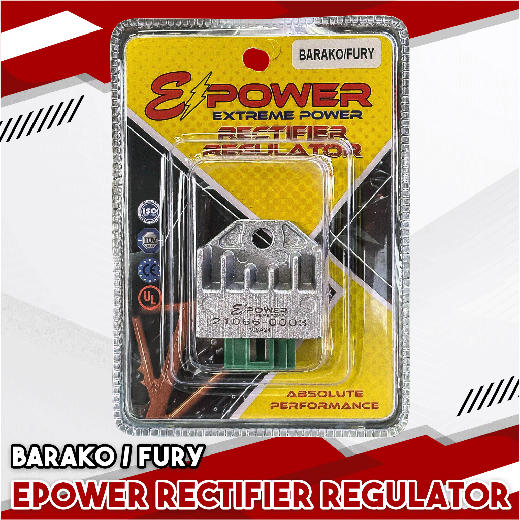 E POWER RECTIFIER REGULATOR FOR CB125 5 PIN/BARAKO/FURY/R150/GD110/XRM ...