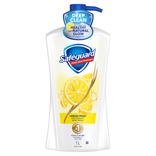 Safeguard Lemon Fresh Body Wash 1 liter | Shopee Philippines
