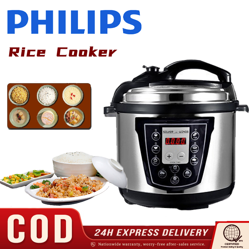 Philips Electric Pressure Cooker Pressure Cooker Detachable Electric ...