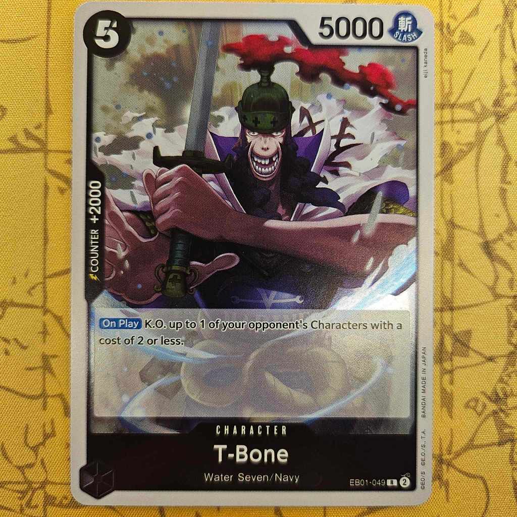 One Piece TCG [ENGLISH] EB01-049 R T-Bone [ENGLISH VERSION] | Shopee Philippines