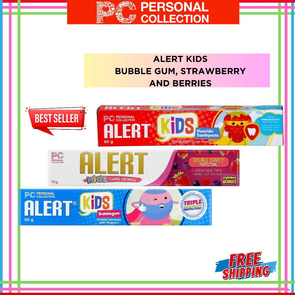 Personal Collection Alert kids Toothpaste Strawberry, Berries and ...