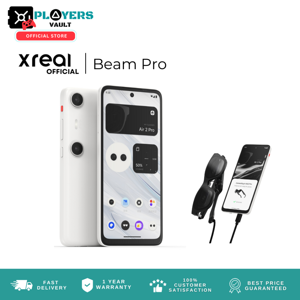 XReal Beam PRO, AR Glasses Spatial Computing Companion, 3D Cameras ...