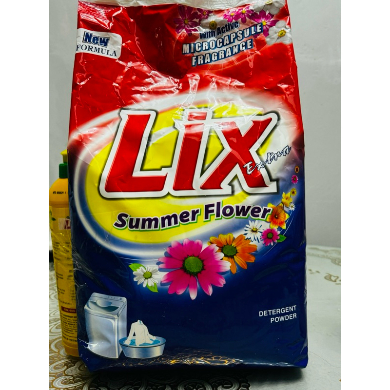 5kgs Lix Detergent Powder SUMMER FRESH | Shopee Philippines